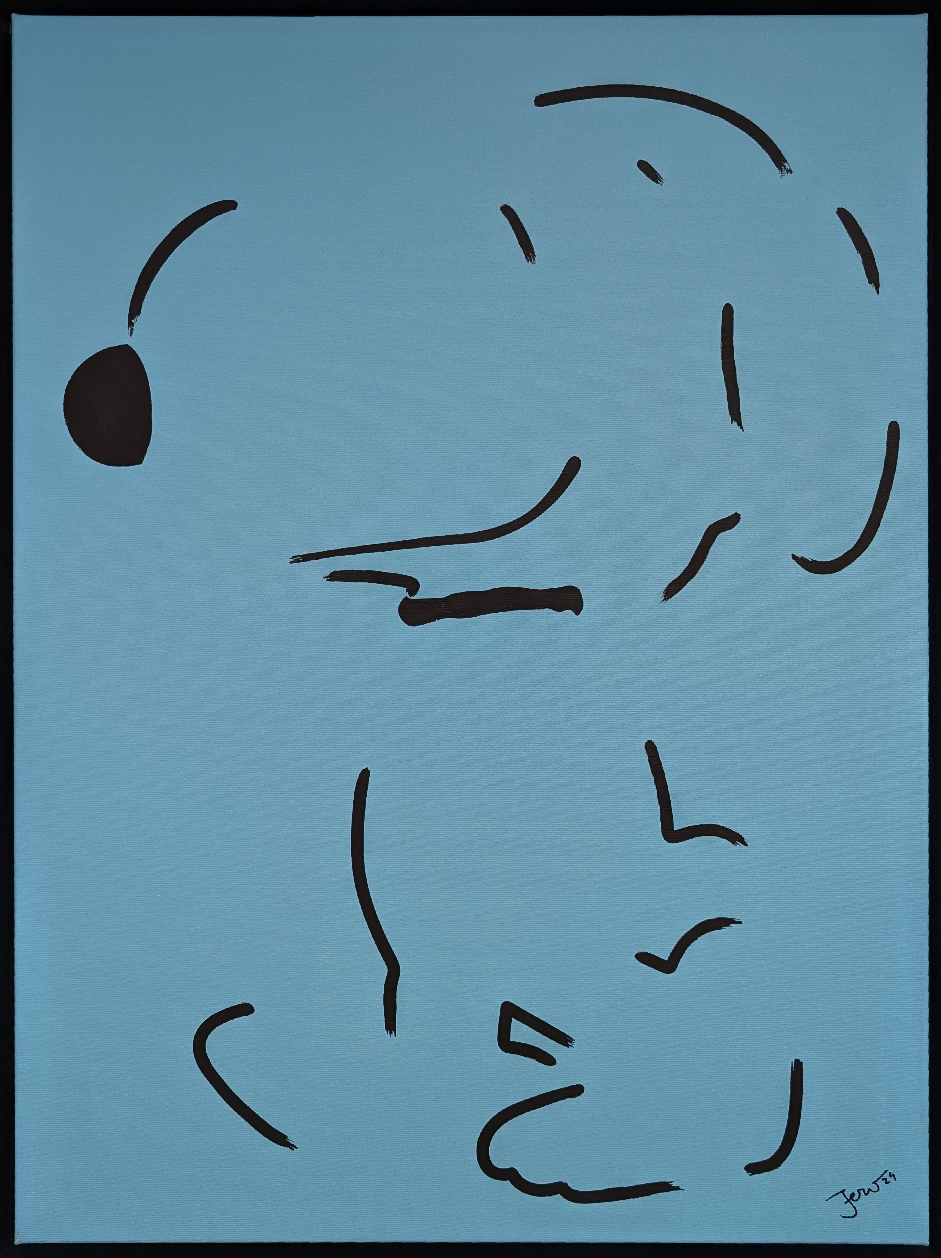 Snoopy Light Blue #3 – Bakerhouse Gallery
