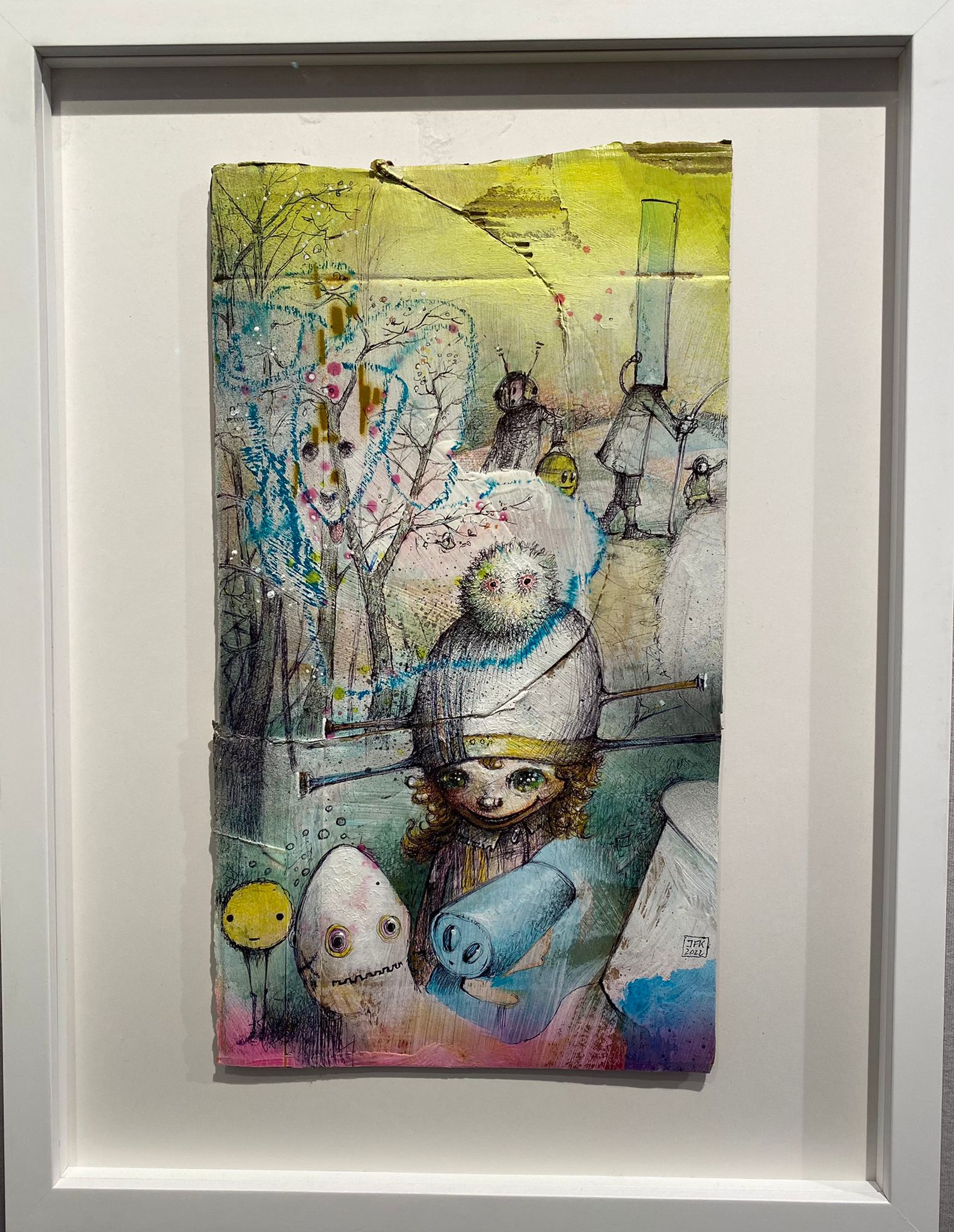 Kid guardess and egghead – Bakerhouse Gallery